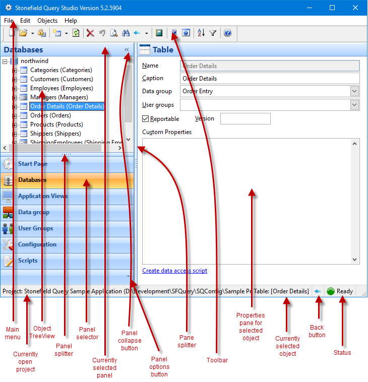 Working with Stonefield Query Studio - Stonefield Query SDK